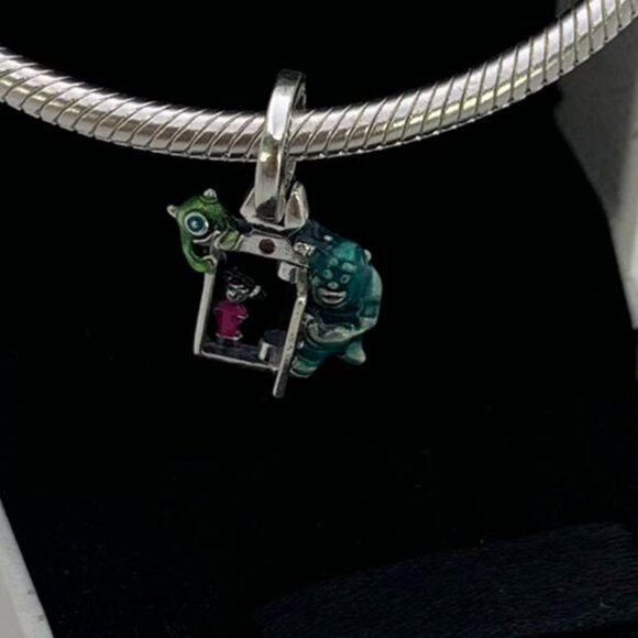 Pandora | Jewelry | Pandora Disney Pixar Monsters Inc Door Dangle Charm ...